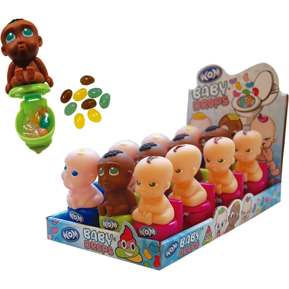 WOM Baby Drops with Jelly Beans - 12 Ct | ShelHealth