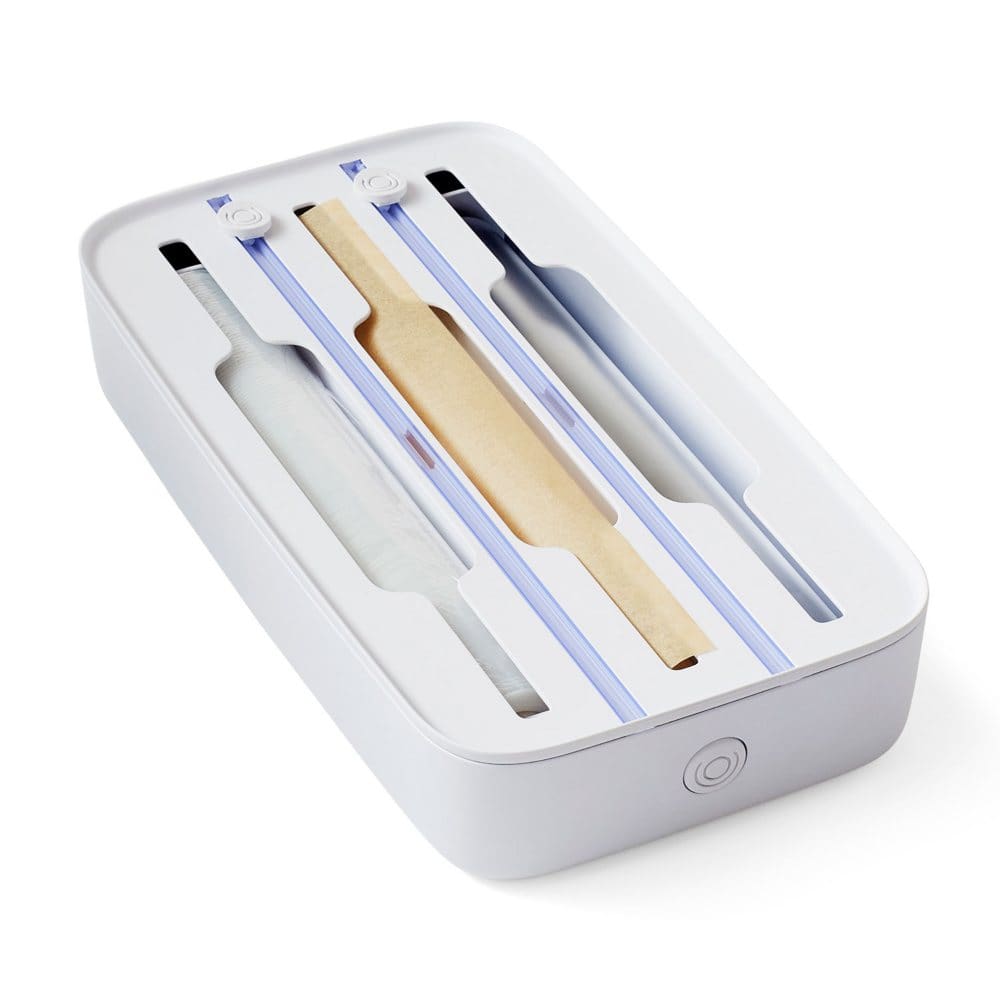 YouCopia StoraRoll Wrap Dispenser, 3-in-1 With Safety Cutters and ...