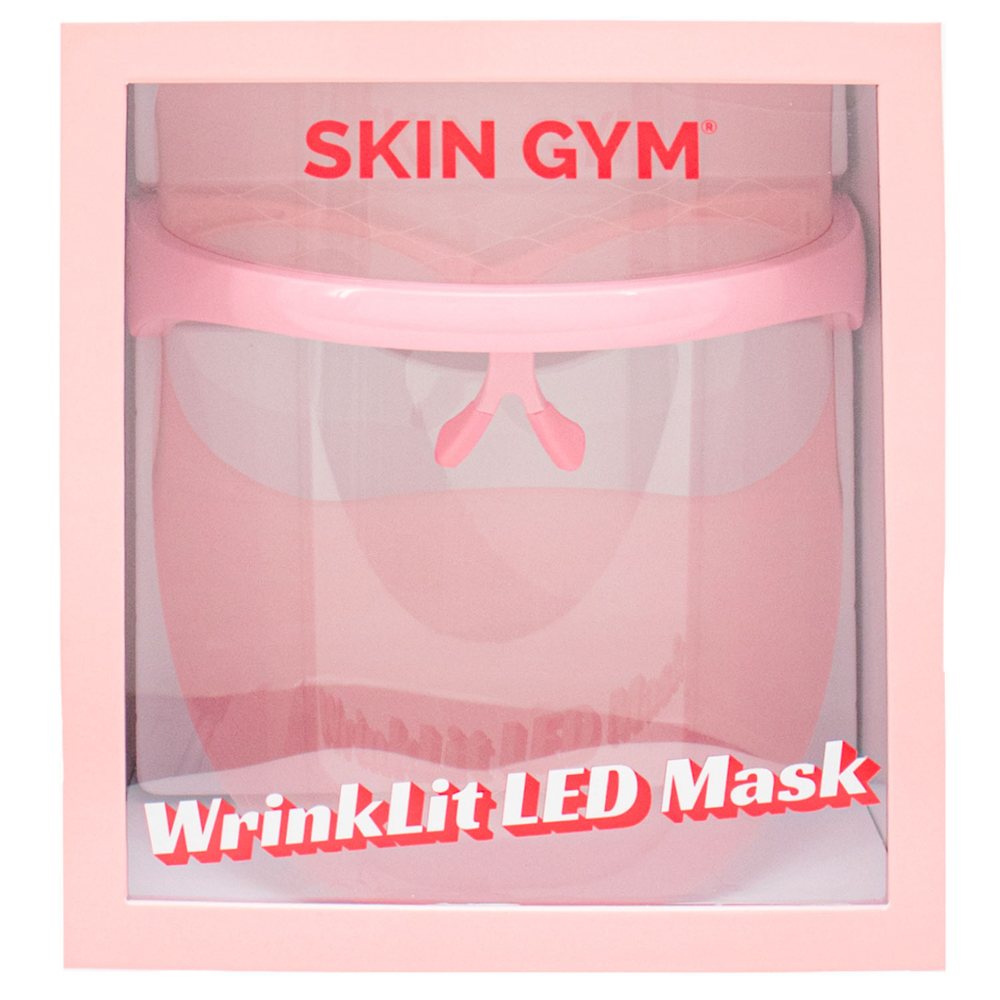 Skin Gym LED Face Mask, Pink | ShelHealth