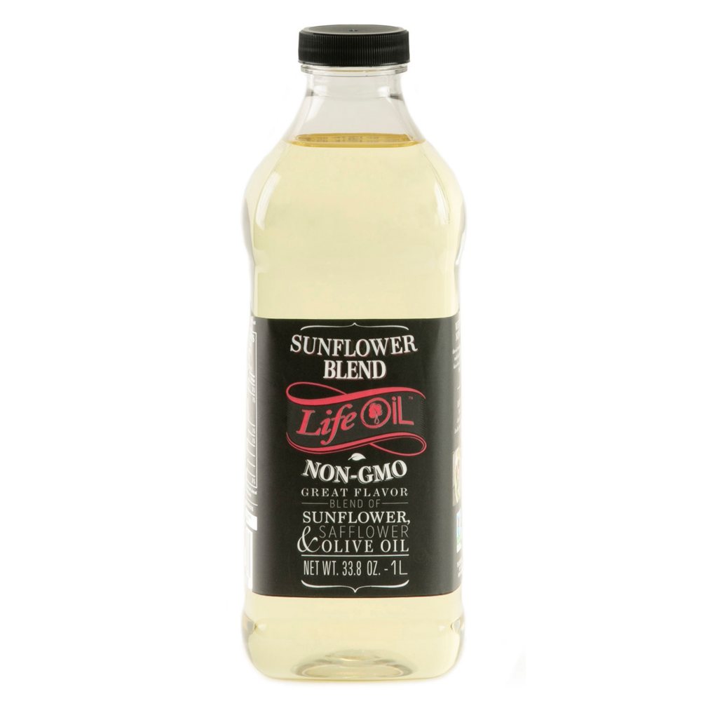 Life Oil Non-GMO Sunflower Blend Cooking Oil (1 L) | ShelHealth