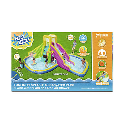 H20GO! Funfinity Splash Kids Inflatable Water Park | ShelHealth