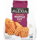 Alexia Waffle Fries with Seasoned Salt, 20 oz (Case of 3) | ShelHealth