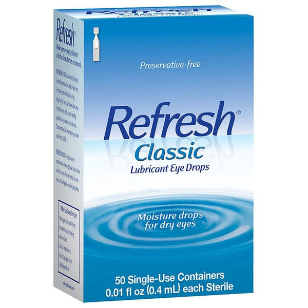 Allergan Refresh Tears .O1Ozx50 Pfree, Box of 50 | ShelHealth