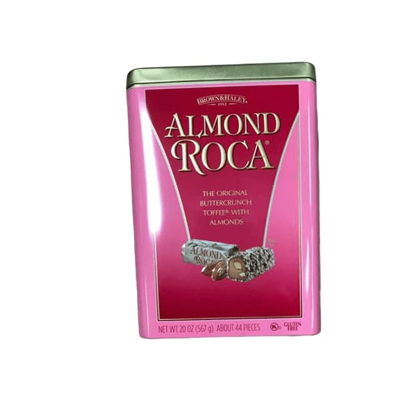 Almond Roca The Original Buttercrunch Toffee with Almonds Canister, 20 ...