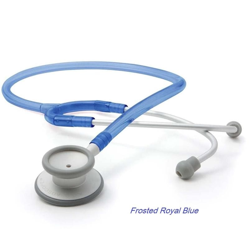 American Diagnostic Stethoscope Adscope Lite Frosted Blue | ShelHealth