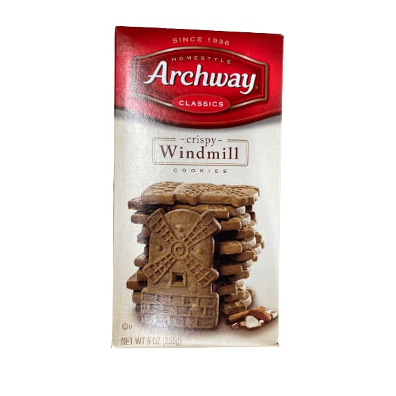Archway Cookies, Crispy Windmill Cookies, 9 oz Box | ShelHealth