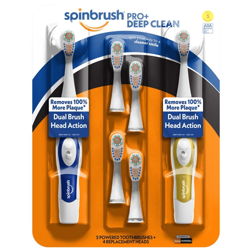 Arm & Hammer Spinbrush Pro Clean Electric Toothbrush | ShelHealth