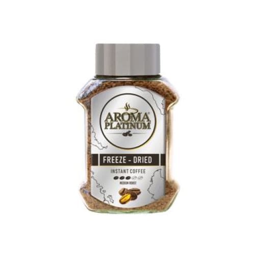 Aroma Platinum Freeze-Dried Instant Coffee, 7.05 oz. (200 g.) | ShelHealth