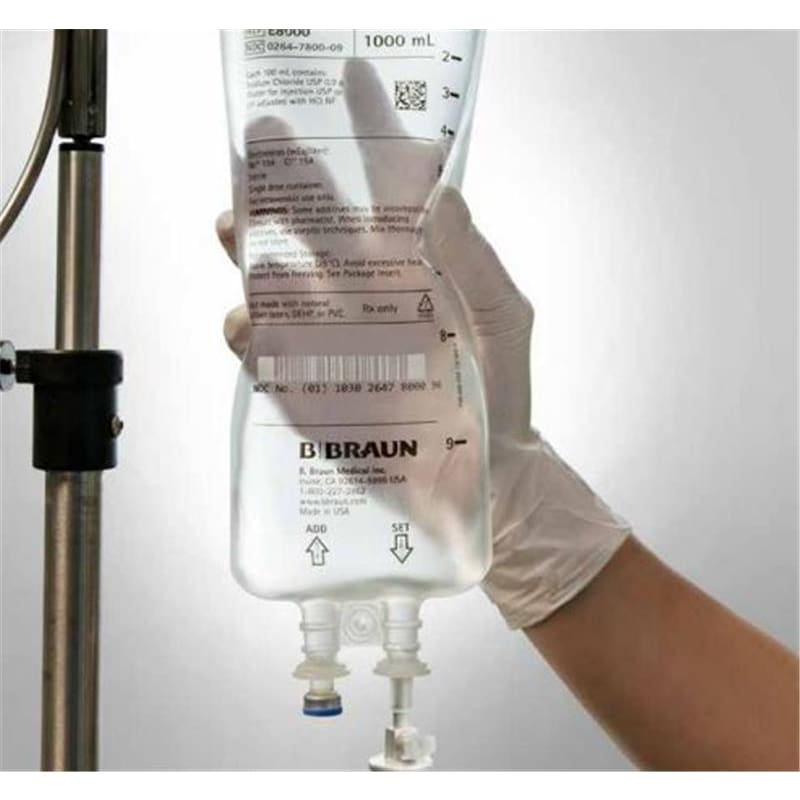 B Braun Medical .45% Nacl 1000Ml Bag Injection, Case of 12 | ShelHealth