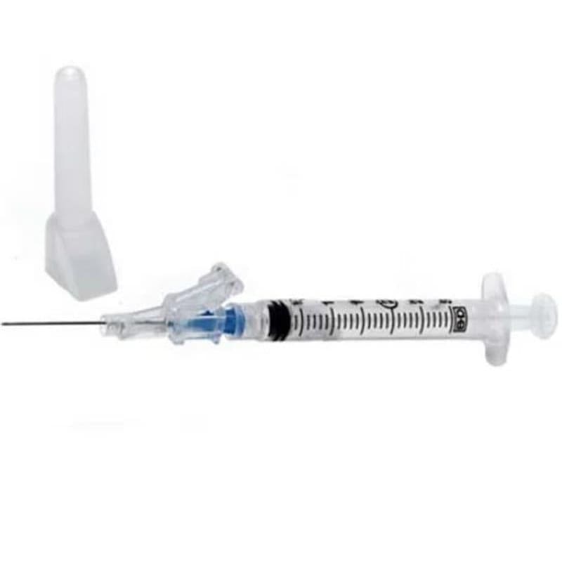 BD Medical Syringe 3Cc 23G X 1 Safety Glide, Box of 50 | ShelHealth