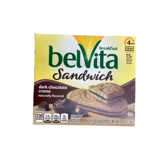 belVita Sandwich Breakfast Biscuits, Multiple Choice Flavor, 5 Packs (2 ...