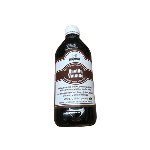 Benjamins Artifical Vanilla Flavoring - 16oz (Case of 5) | ShelHealth
