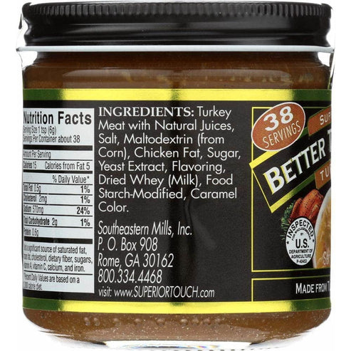 Better Than Bouillon Superior Touch Turkey Base, 8 oz (Case of 3 ...