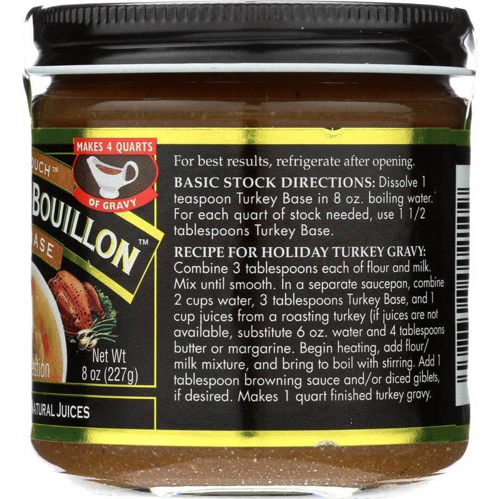 Better Than Bouillon Superior Touch Turkey Base, 8 oz (Case of 3 ...