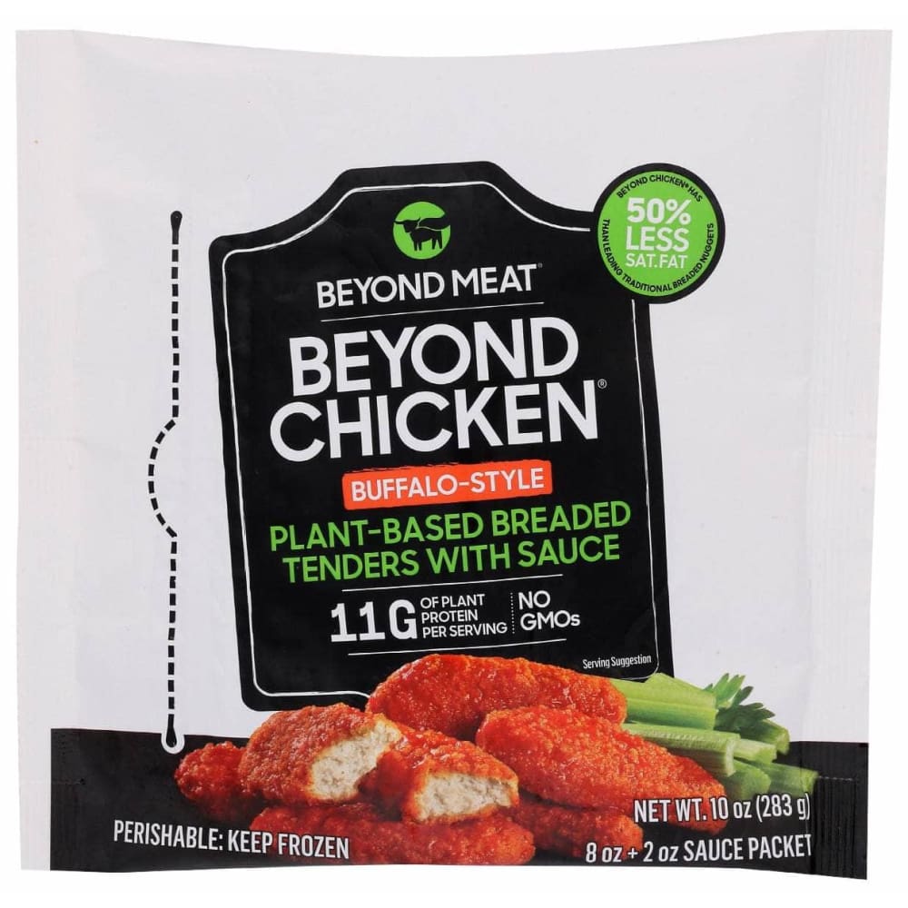 BEYOND MEAT Beyond Chicken Buffalo Style Plant Based Breaded Tenders ...