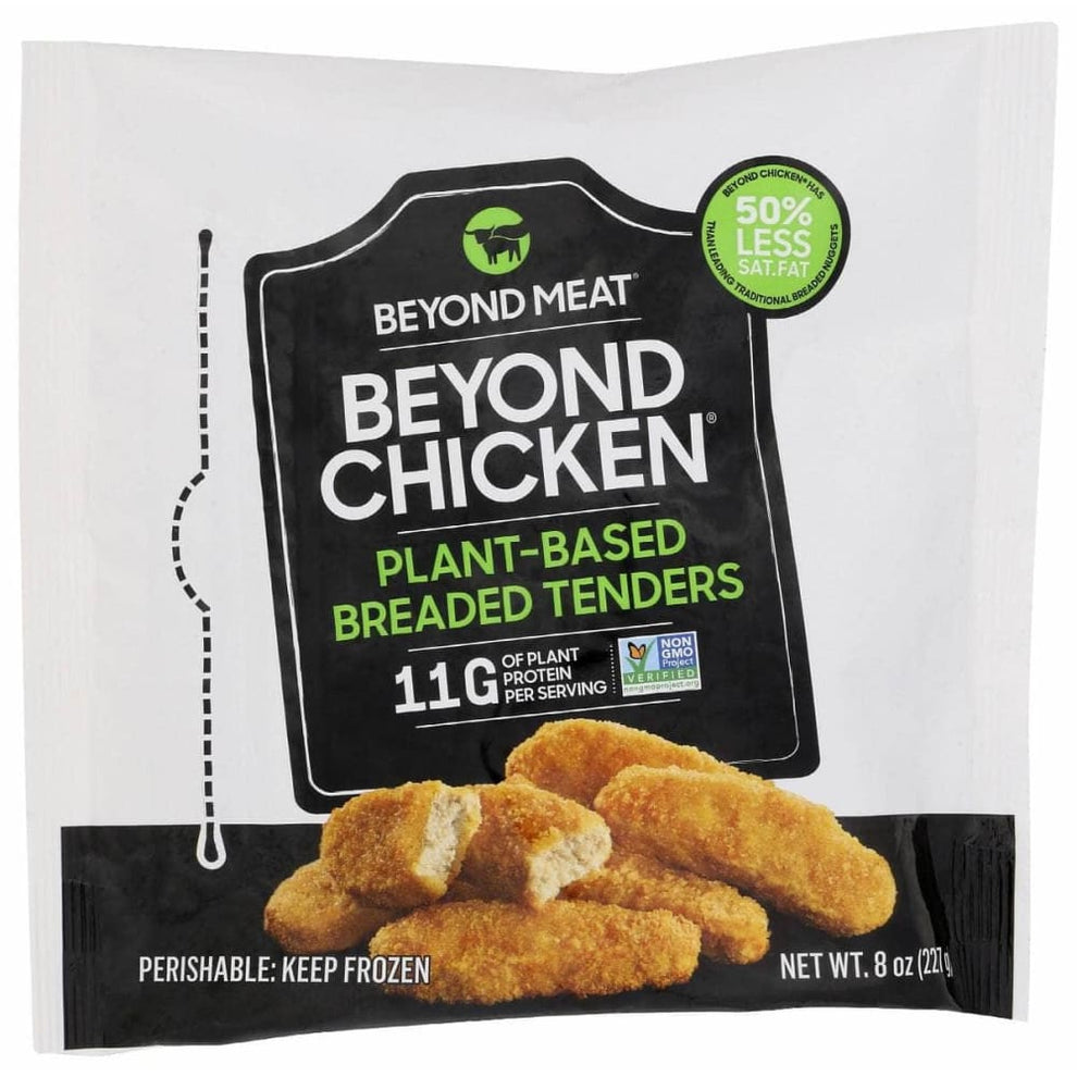 BEYOND MEAT Beyond Chicken Plant Based Breaded Tenders, 8 oz (Case of 3 ...