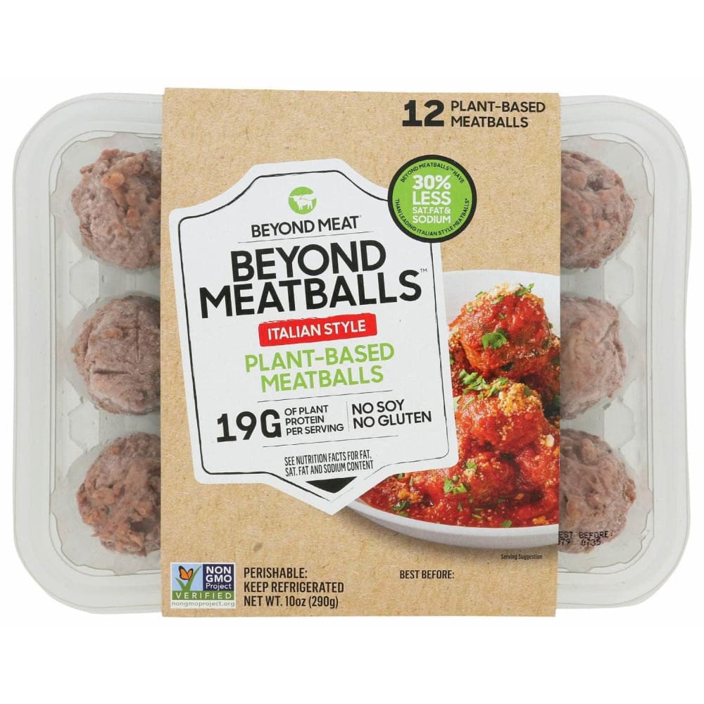 BEYOND MEAT Beyond Meatballs Italian Style Plant Based Meatballs, 10 oz ...