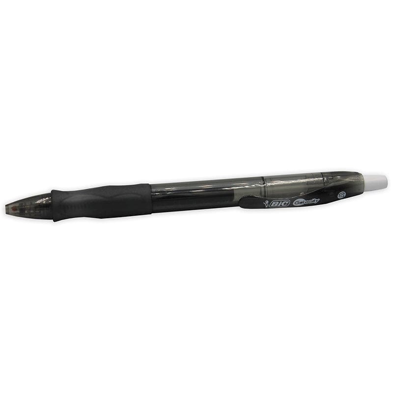 Bic Velocity Gel Retractable Roller Gel Pen Black (Pack of 12) | ShelHealth