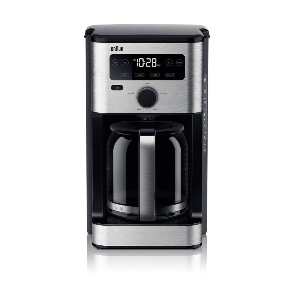 Braun OptiBrew 14 Cup Quick Drip Coffee Maker KF5350BK | ShelHealth