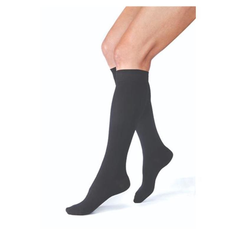BSN Medical Jobst Relief Knee Hi 15-20 Black Closed, Pair | ShelHealth