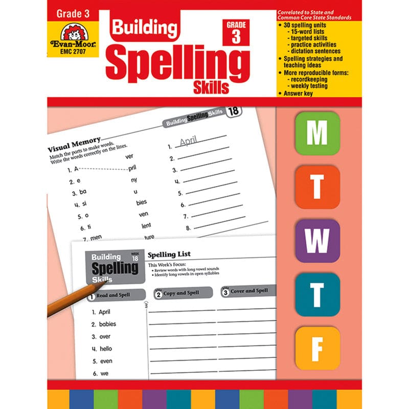 Building Spelling Skills Gr 3 | ShelHealth