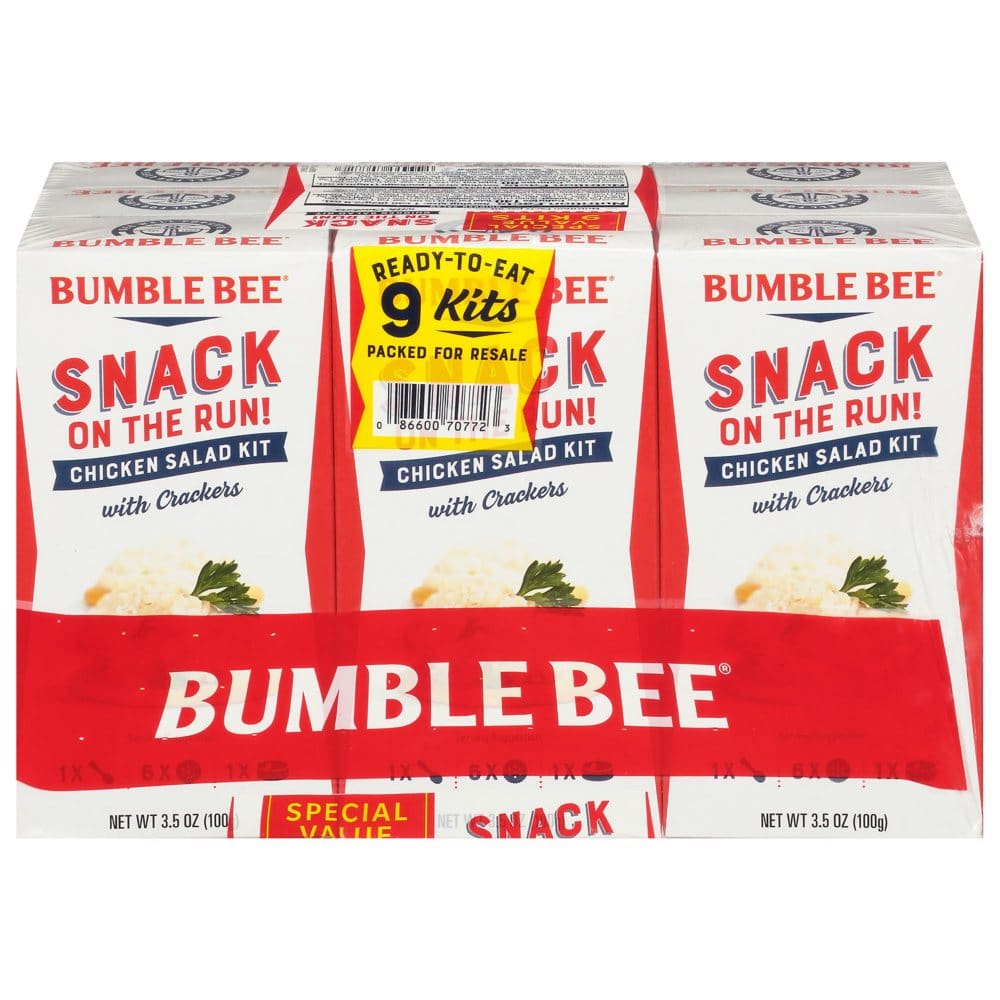 Bumble Bee Snack On The Run Chicken Salad Kits (3.5 oz., 9 pk ...