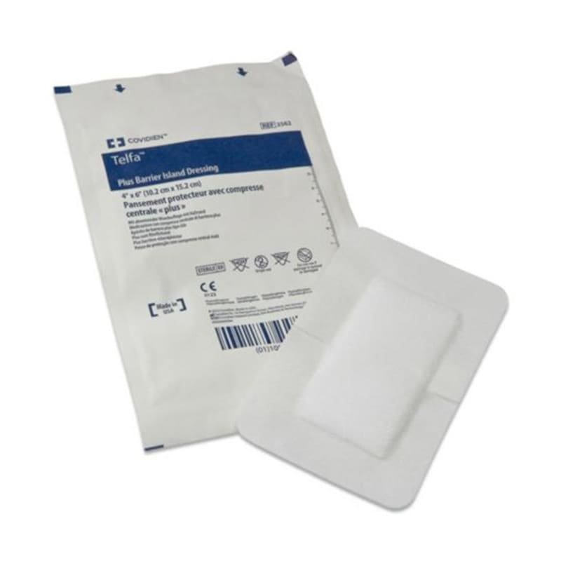 Cardinal Health Telfa Plus 6 X 7 Island (Pack of 4) | ShelHealth