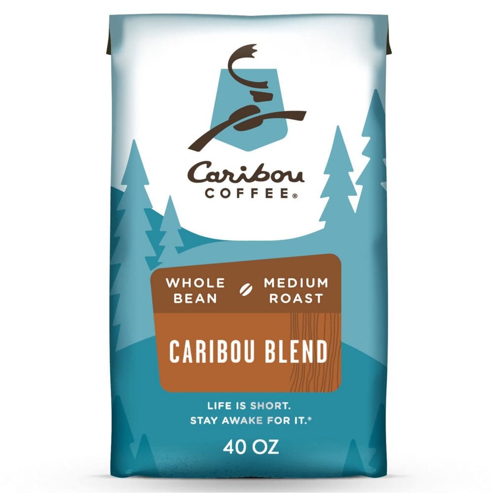 Caribou Coffee Whole Bean, Caribou Blend (40 oz.) | ShelHealth