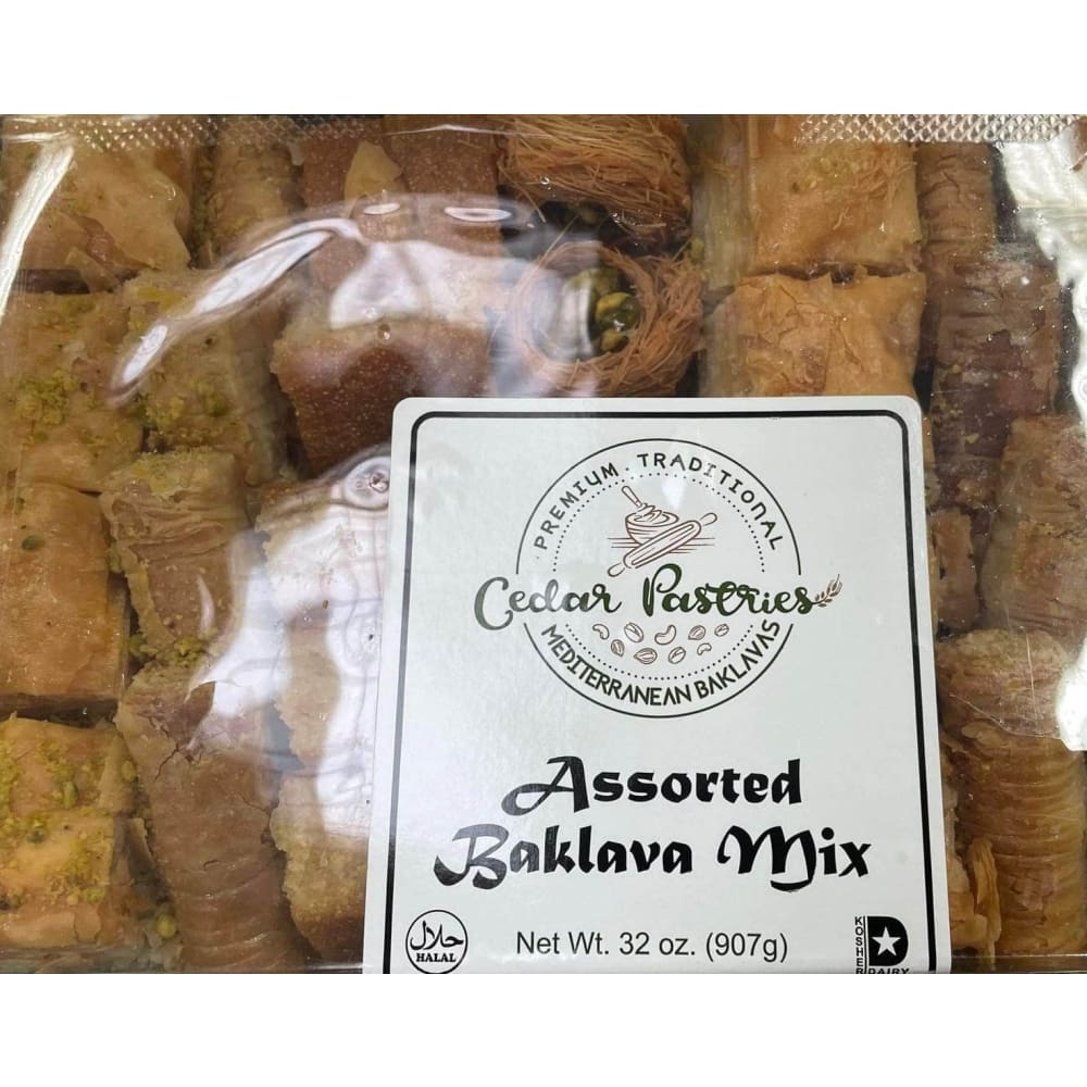 Cedar Pastries Assorted Baklava Mix, 32 oz. | ShelHealth