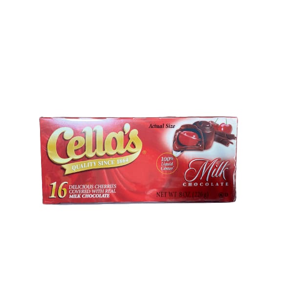 Cella's Chocolate Covered Cherries, 8 Oz | ShelHealth