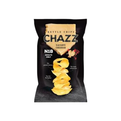 CHAZZ N-18 Potato Chips with Cheddar Cheese, 3.17 oz. (90 g.) | ShelHealth
