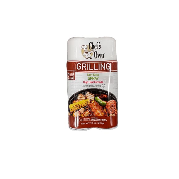 Chefs Own Grilling Spray, 2 x 5 oz. | ShelHealth