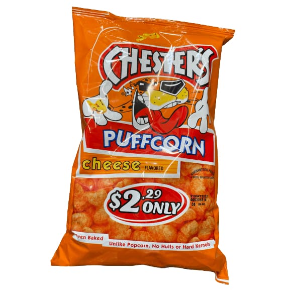 Chesters Puffcorn Cheese Flavored Popcorn, 4.25 Oz. | ShelHealth