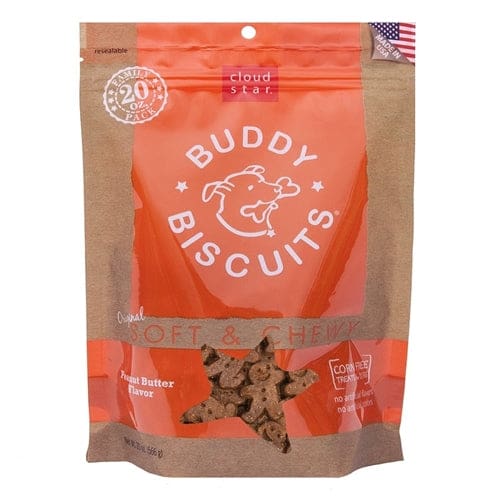 Cloud Star Original Soft and Chewy Buddy Biscuits With Peanut Butter ...