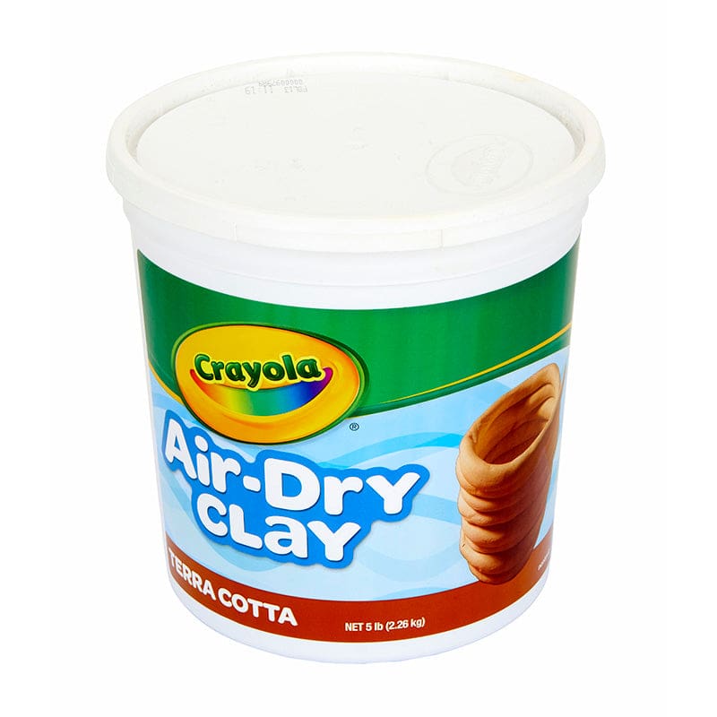 Crayola Air Dry Clay 5Lb Tub Terra (Pack of 3) | ShelHealth