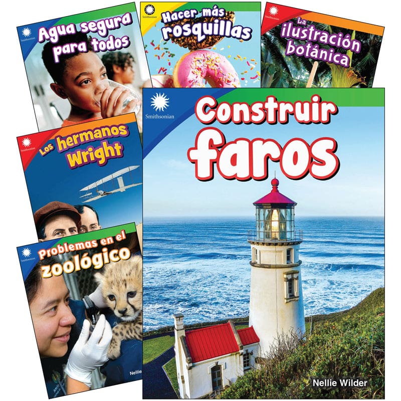 Creative Solutns Spanish Grades K-1 6 Book Set Smithsonian Info ...