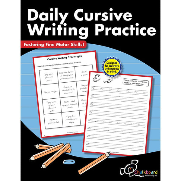 Daily Cursive Practice (Pack of 6) | ShelHealth