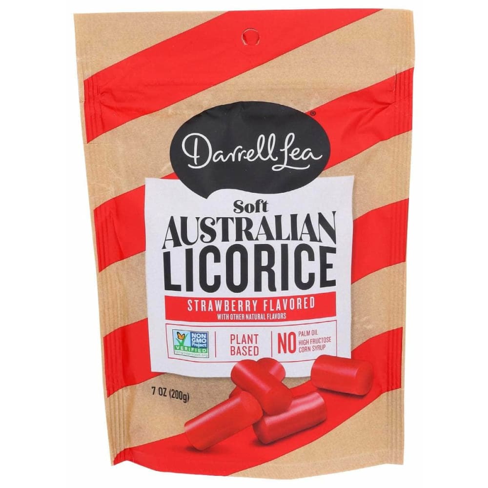 DARRELL LEA Soft Australian Licorice Strawberry, 7 oz (Case of 4 ...