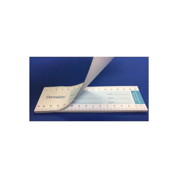 Dermarite Wound Measuring Guide Paper 6In, PD50 (Pack of 6) | ShelHealth