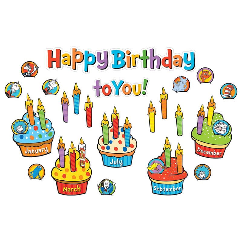 Dr Seuss Birthday Mini Bbs (Pack of 6) | ShelHealth