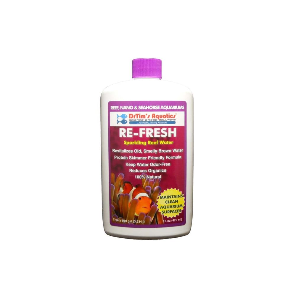 Dr. Tims Aquatics Re-Fresh Revitalizer for Reef Aquarium 16 fl. oz ...