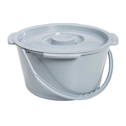 Drive Medical Commode Bucket With Lid, 7.5Qt (Pack of 2) | ShelHealth