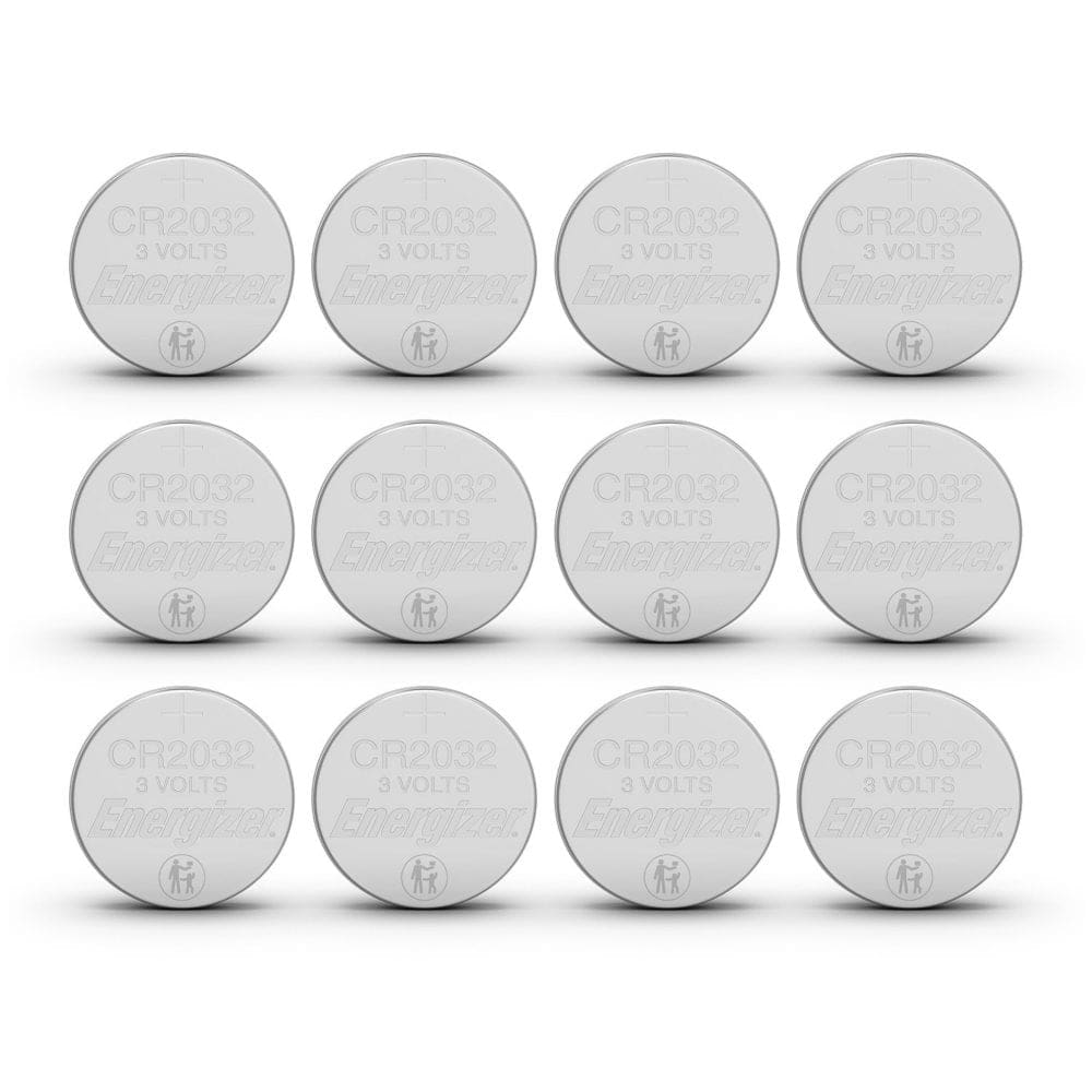 Energizer 2032 3V Lithium Coin Batteries (12 Pack) | ShelHealth