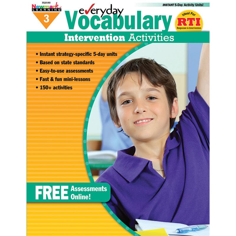 Everyday Vocabulary Gr 3 Intervention Activities (Pack of 2) | ShelHealth