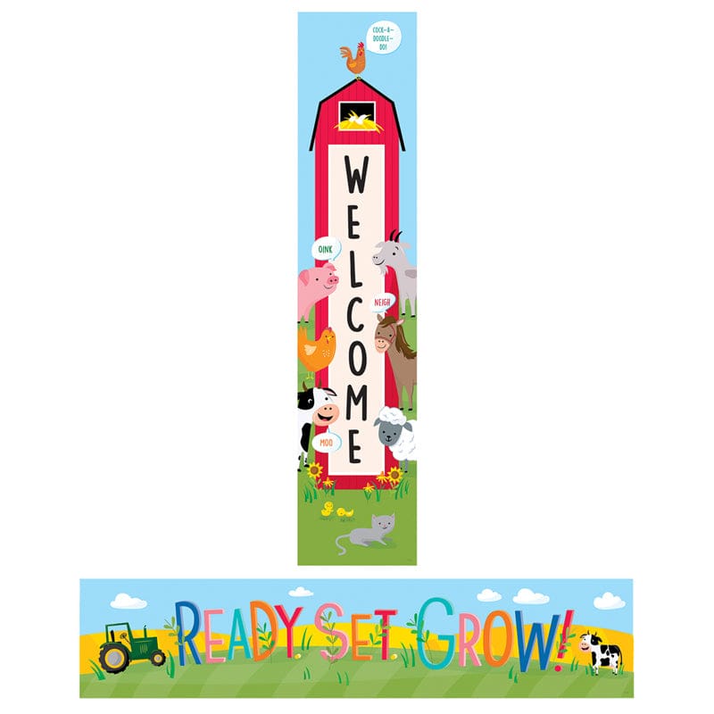 Farm Friends Welcome Banner (Pack of 6) | ShelHealth