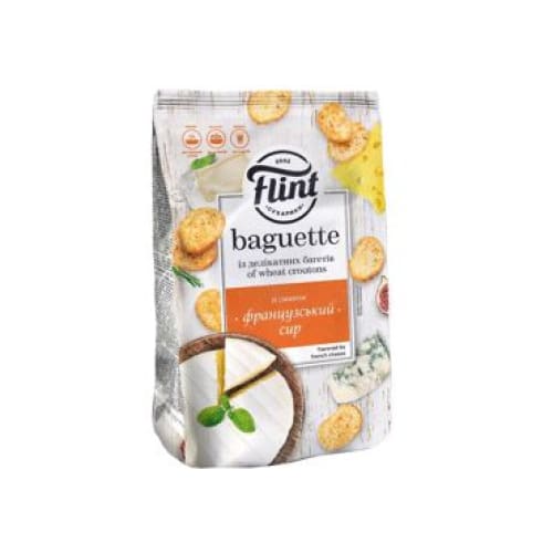 FLINT BAGUETTE FRENCH CHEESE Bread Chips, 3.88 oz. (110 g.) | ShelHealth