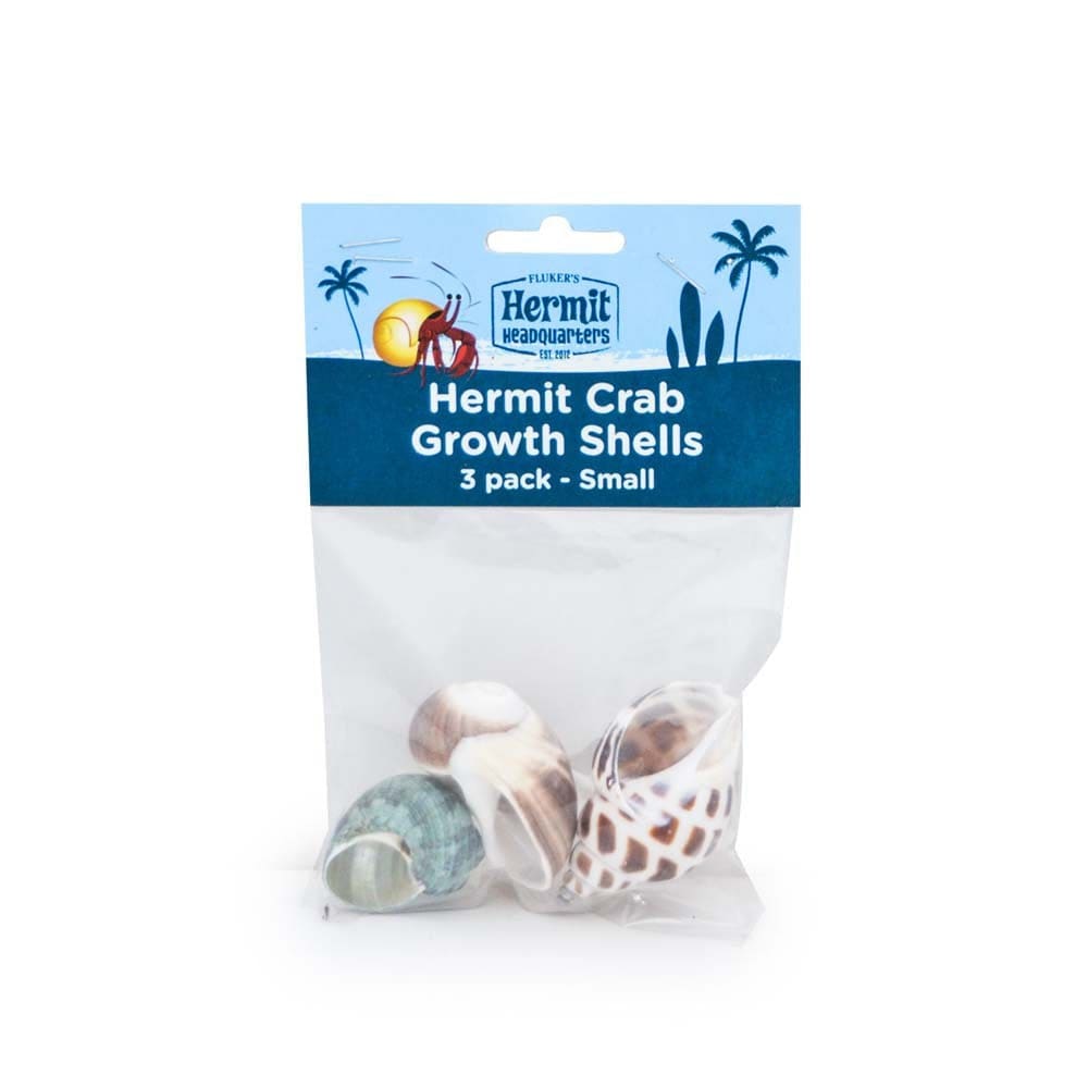 Fluker's Hermit Crab Growth Shells Assorted 3 Pack Small | ShelHealth