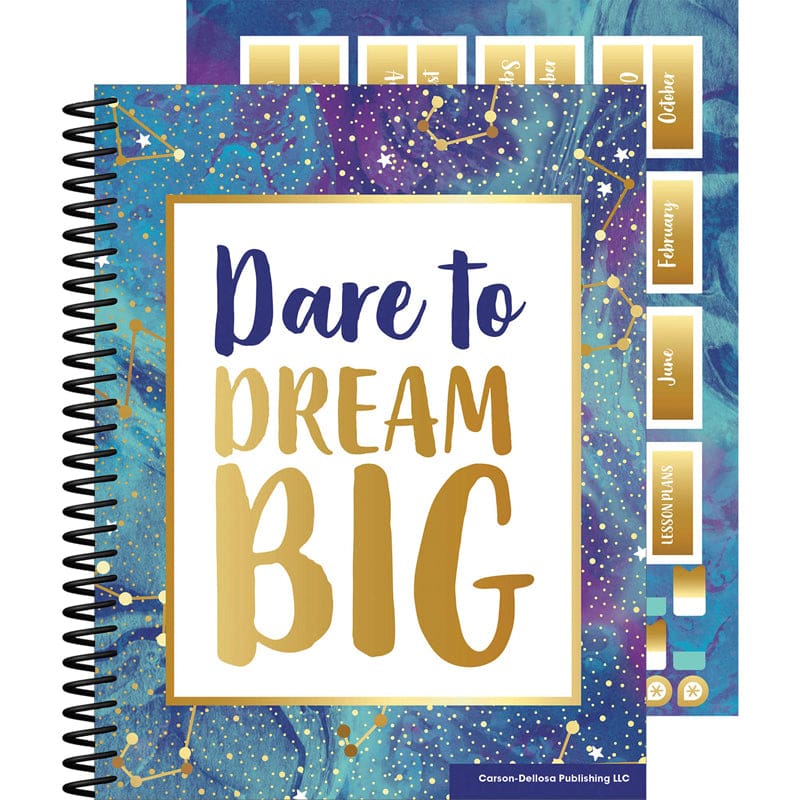 Galaxy Teacher Planner Plan Book (Pack of 2) | ShelHealth