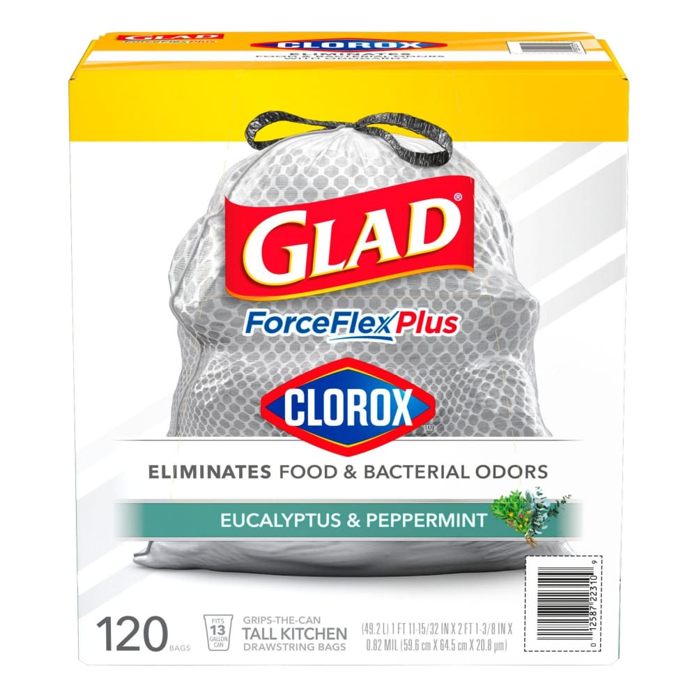Glad Clorox Trash Bags