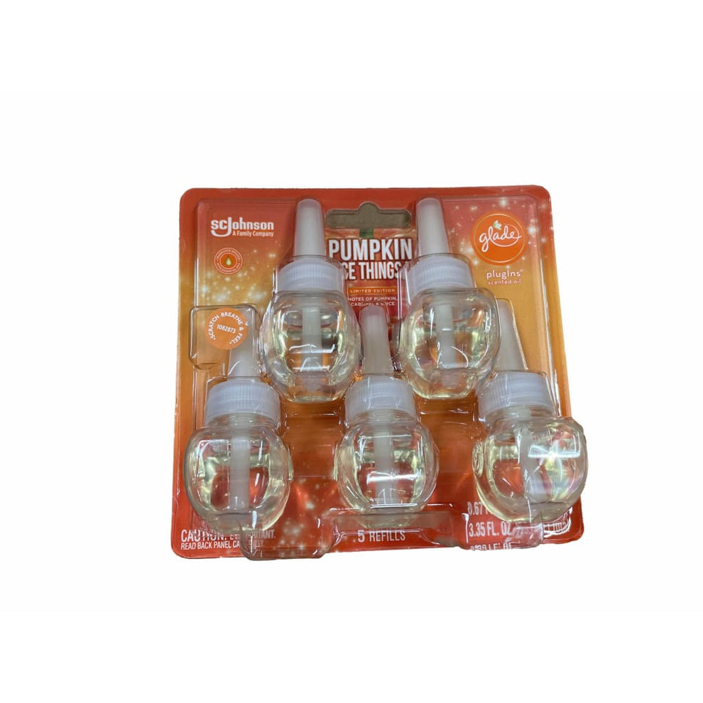 Glade PlugIns Scented Oil 5 Refills, Air Freshener, Limited Fall ...